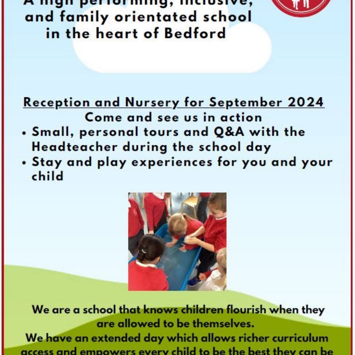 The Hills Academy - Reception in September 2023-places available